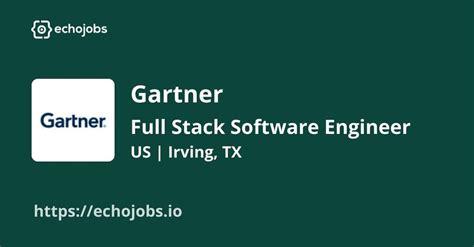 Gartner Is Hiring Full Stack Software Engineer Net React Irving Tx Usd 74k 113k Us