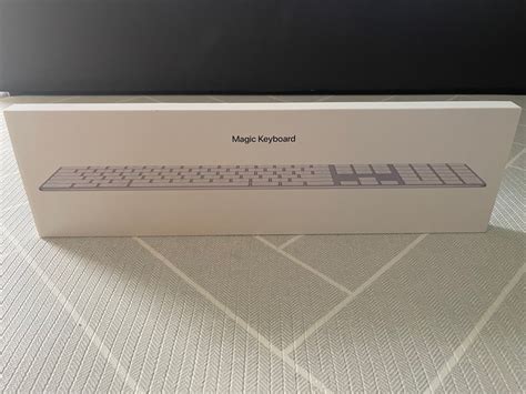 Apple Magic Keyboard With Numeric Keypad Wireless Us English Silver Computers And Tech