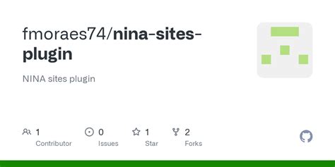 GitHub Fmoraes Nina Sites Plugin NINA Sites Plugin
