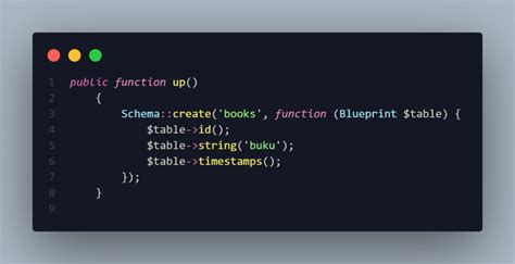 Memanfaatkan Migration Pada Laravel Baraja Coding