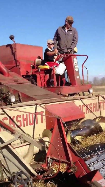Cockshutt 428 Combine Youtube