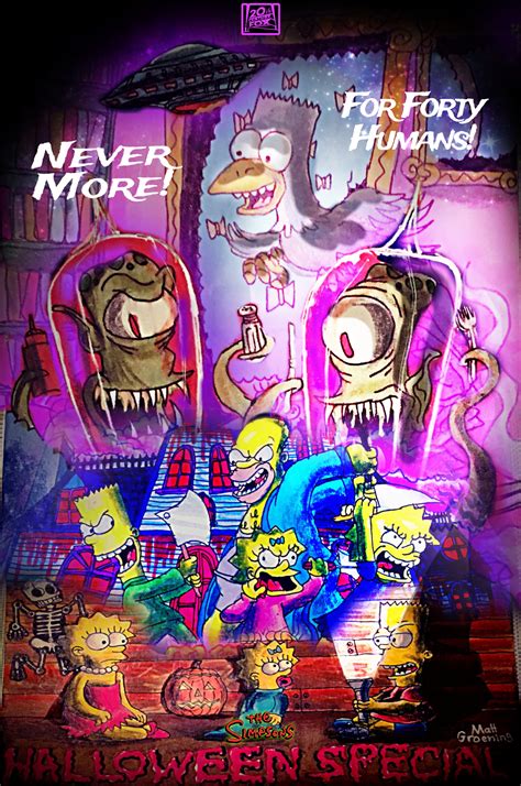 The Simpsons Treehouse Of Horror I Poster By Wilduda On Deviantart