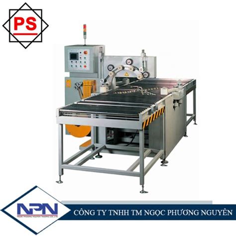 Máy Quấn Màng Pe Bọc Cuộn Dây đồng Kết Hợp đóng đai Tự động Ps 1200