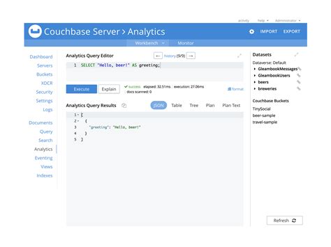 Json Analytics Optimize Your Analytics Pipeline With Couchbase