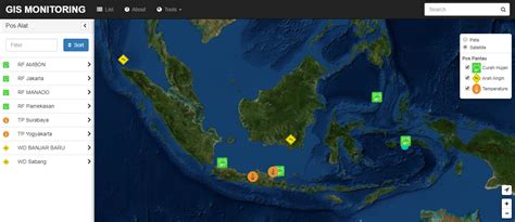 Sistem Informasi Geografis Berbasis Web GIS