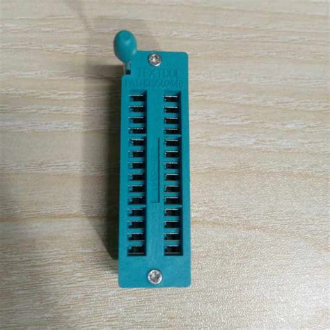 28 Pin Narrow Universal Zif Socket 28pin Dip 28 Pins 2 54mm Pitch Ic