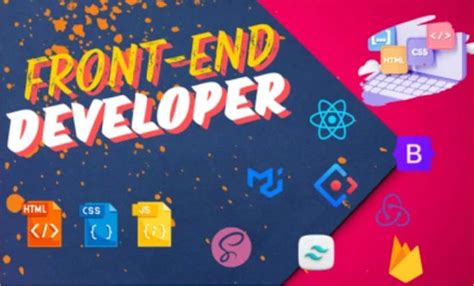 Do Front End Developer Using Html Css Js React Full Stack Website Web Developer By