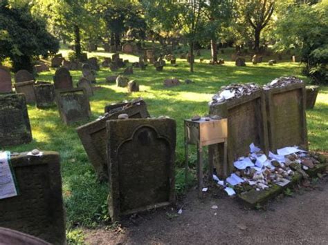 Germany Dozens Of Gravestones In The Medieval Jewish Cemetery In Worms