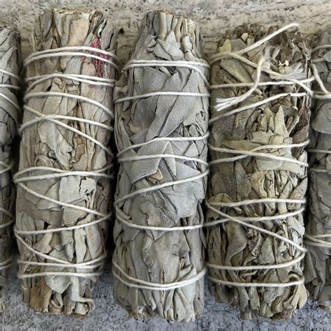White Sage Bundle Smudge Sticks Herb Chi