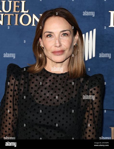 Los Angeles Usa 19th Nov 2024 Claire Forlani Arrives At Cruel