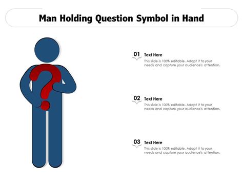 Man Holding Question Symbol In Hand PowerPoint Slides Diagrams Themes For PPT