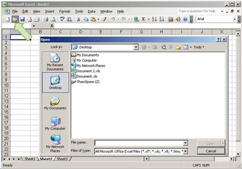 Open A New File In Excel 2003 STL Blog