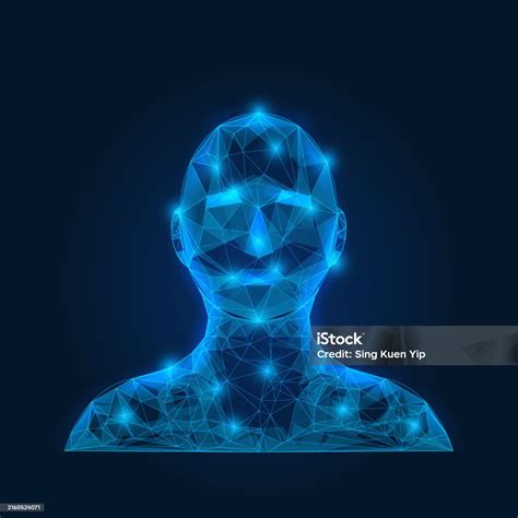 Artificial Intelligence Face And Id Scan Recognition And Authentication