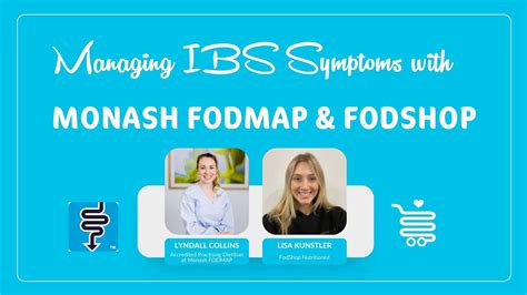 Identifying Low Fodmap Foods Webinar With Monash Fodmap Certified Foods