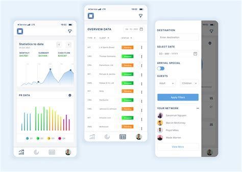 Dashboard Mobile Ui Design On Behance