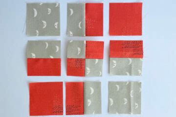 How To Make A Disappearing Four Patch Quilt Block The Polka Dot Chair