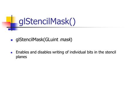 Ppt Stencil Buffer And Decals Powerpoint Presentation Free Download Id479743