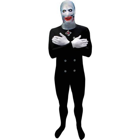 Scary Dracula Morphsuit Mens Adult Halloween Dress Up Role Play Costume