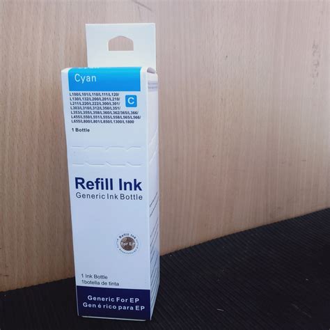 Epson L130 664 T6641 Cyan Refill Ink Copier Online Store In Sri Lanka