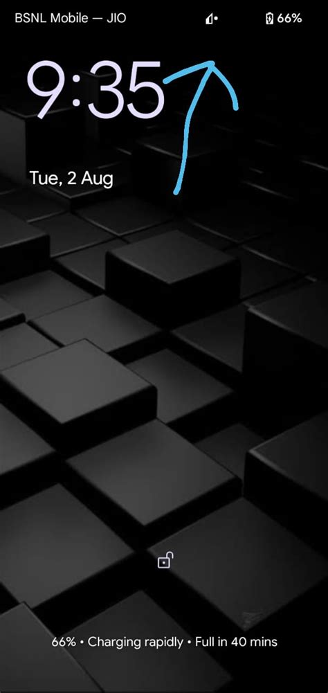 In Lockscreen Mode Phone Network Hotspot Overlap Each Others And Gets