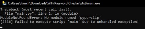 Python Modulenotfounderror When I Run Exe File Stack Overflow