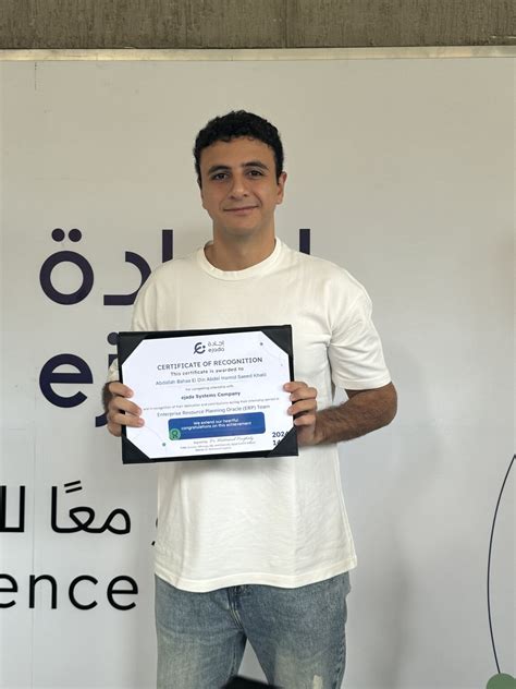 Internship Oraclesql Plsql Oracleapex Projectmanagement Careergrowth Abdallah Khalil