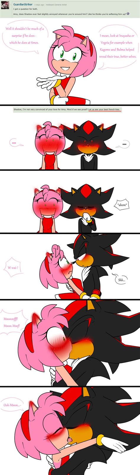 Ask Shadamy Question12 By Ila Mae On Deviantart Sonic Y Amy Shadow