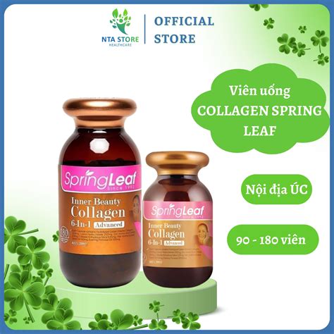 Spring Leaf Inner Beauty Collagen 6 In 1 Collagen Pills 6 In 1 Collagen Australia Shopee
