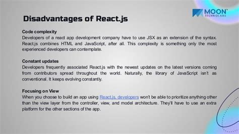React Vs Vue Which Framework To Select And When PPT