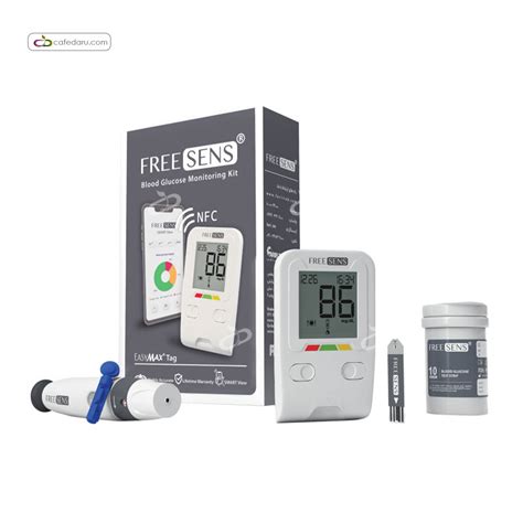 دستگاه تست قند خون فری سنس کافه دارو داروخانه آنلاین