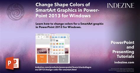 Change Shape Colors Of SmartArt Graphics In PowerPoint For Windows