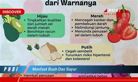 Temukan Manfaat Buah Dan Sayur Yang Bikin Kamu Penasaran