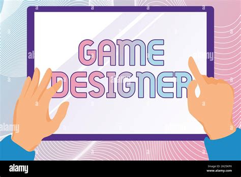 Writing Displaying Text Game Designer Business Showcase Campaigner