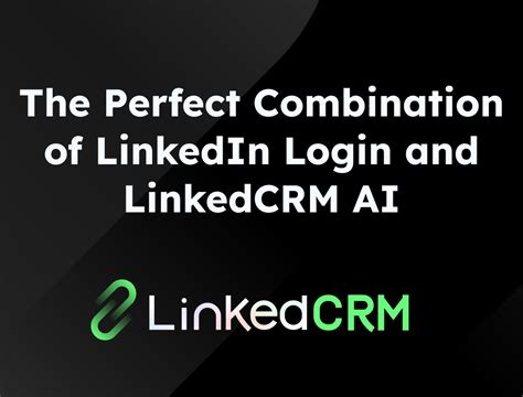 Integrate Your Social And Sales The Perfect Combination Of Linkedin