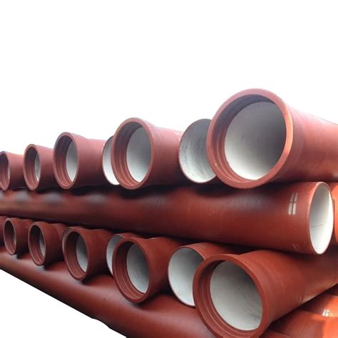 Manufacturers Standards Iso 2531 Dci Pipe Class K7 K9 100mm 150mm Ductile Cast Iron Pipe