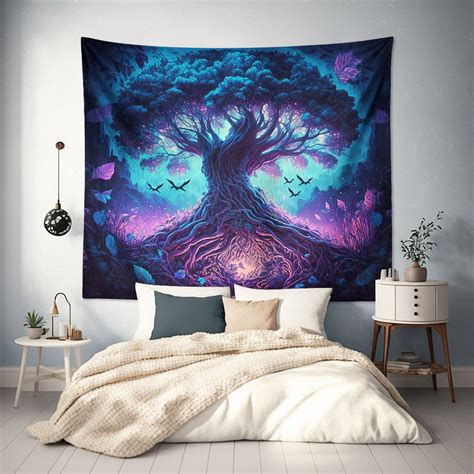 Tree Of Life Pandora Tapestry Avatar Tree Of Souls Tapestry Etsy