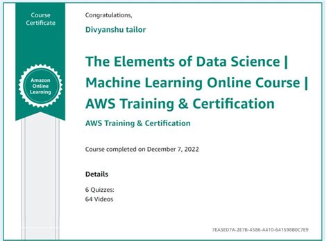 Divyanshu Tailor On Linkedin Tech Opportunity Aws Machinelearning