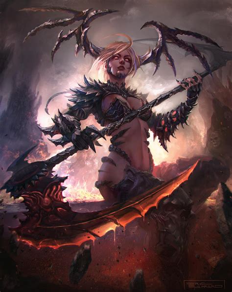 Queen Of Hell By E Guerrero On Deviantart