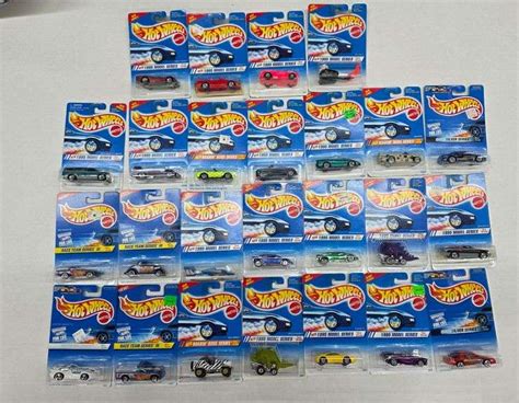 Av 25 Hot Wheels Die Cast Cars Kraft Auction Service Llc