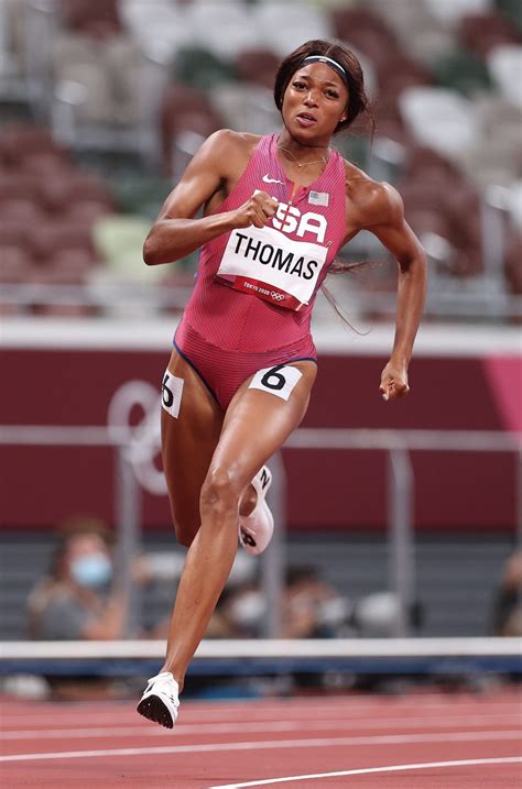 Gabby Thomas Team Usa Track Star In Photos