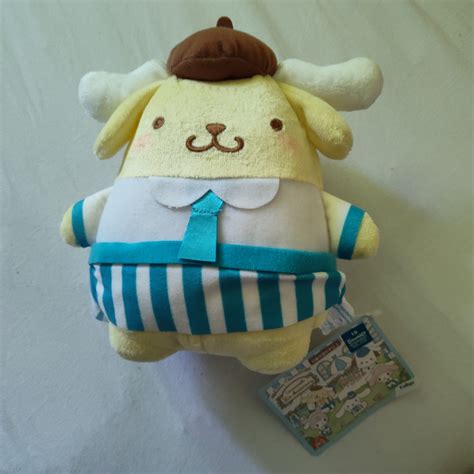 Pompompurin X Cinnamoroll Collab Mascot Plush Hobbies And Toys Toys And Games On Carousell