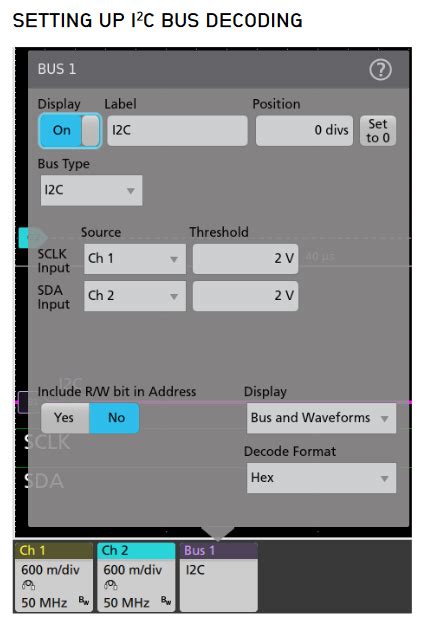 how to troubleshoot system problems using an oscilloscope with i2c and
