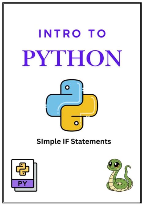 If Statements In Python Beginner Coding Lessons By Ict Guru Tpt