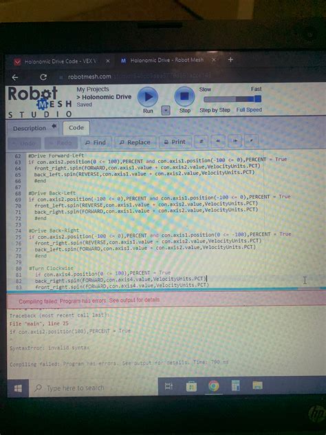 V5 Holonomic Drive Coding Help Vexcode V5 Tech Support Vex Forum