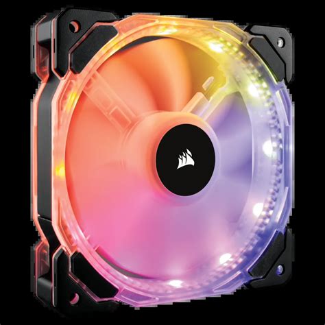 HD120 RGB LED High Performance 120mm PWM Fan With Controller