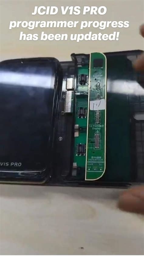Jcid V1s Pro Programmer Progress Has Been Updated Programmer Progress Phone Repair