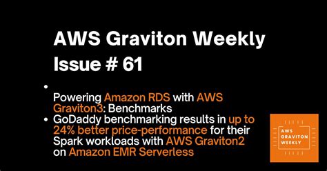 aws graviton weekly 61