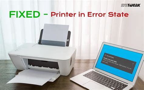How To Fix The Printer In Error State In Windows