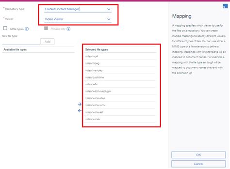 configuring video viewer in ibm content navigator icn 3 0 5