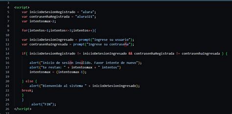 Simulando De Inicio De Sesión Lógica De Programación Conceptos Primordiales Alura Latam